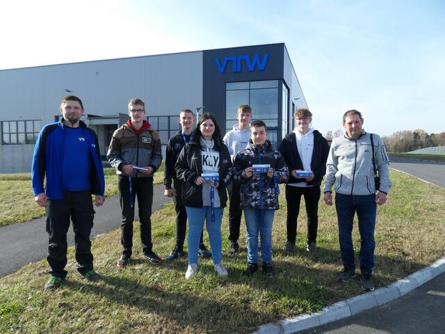 PTS Waidhofen auf Betriebsbesuch in der VTW - Waidhofen/Thaya
