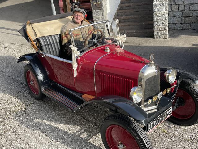 Seltener Oldtimer: Citroen Torpedo von Josef Irsiegler wird 100 Jahre ...