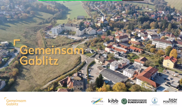Marktgemeinde Gablitz, Zentrum: Ein neuer Ortskern ist im Entstehen ...
