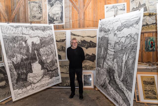 Ulrichsberg: Landschaft ist Kernpunkt des Künstlers Gerhard Wöß - Rohrbach