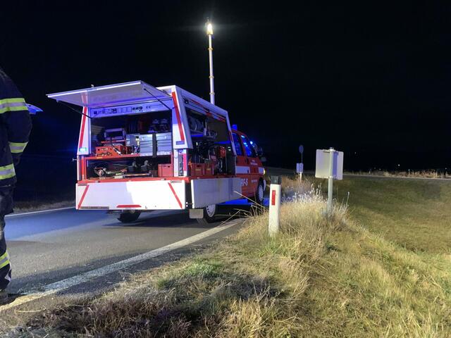 Feuerwehr Mattersburg: Unfall mit eingeklemmter Person auf der S4 ...