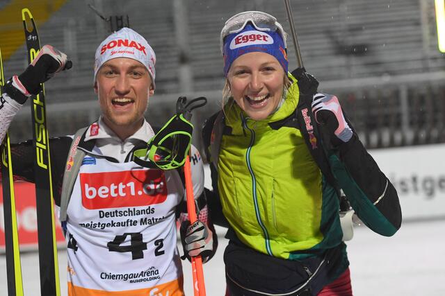 Biathlon - Österreich: Hauser und Leitner feierten prestigeträchtigen ...