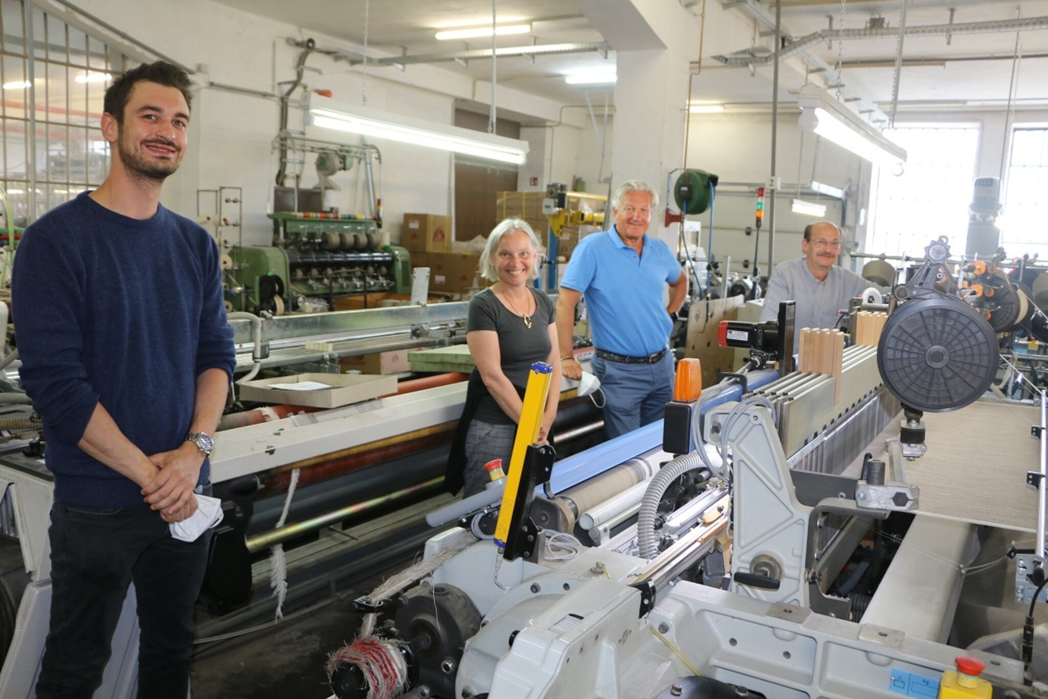 Webfabrik Haslach: Mit Hanf gegen Viren und Bakterien - Rohrbach