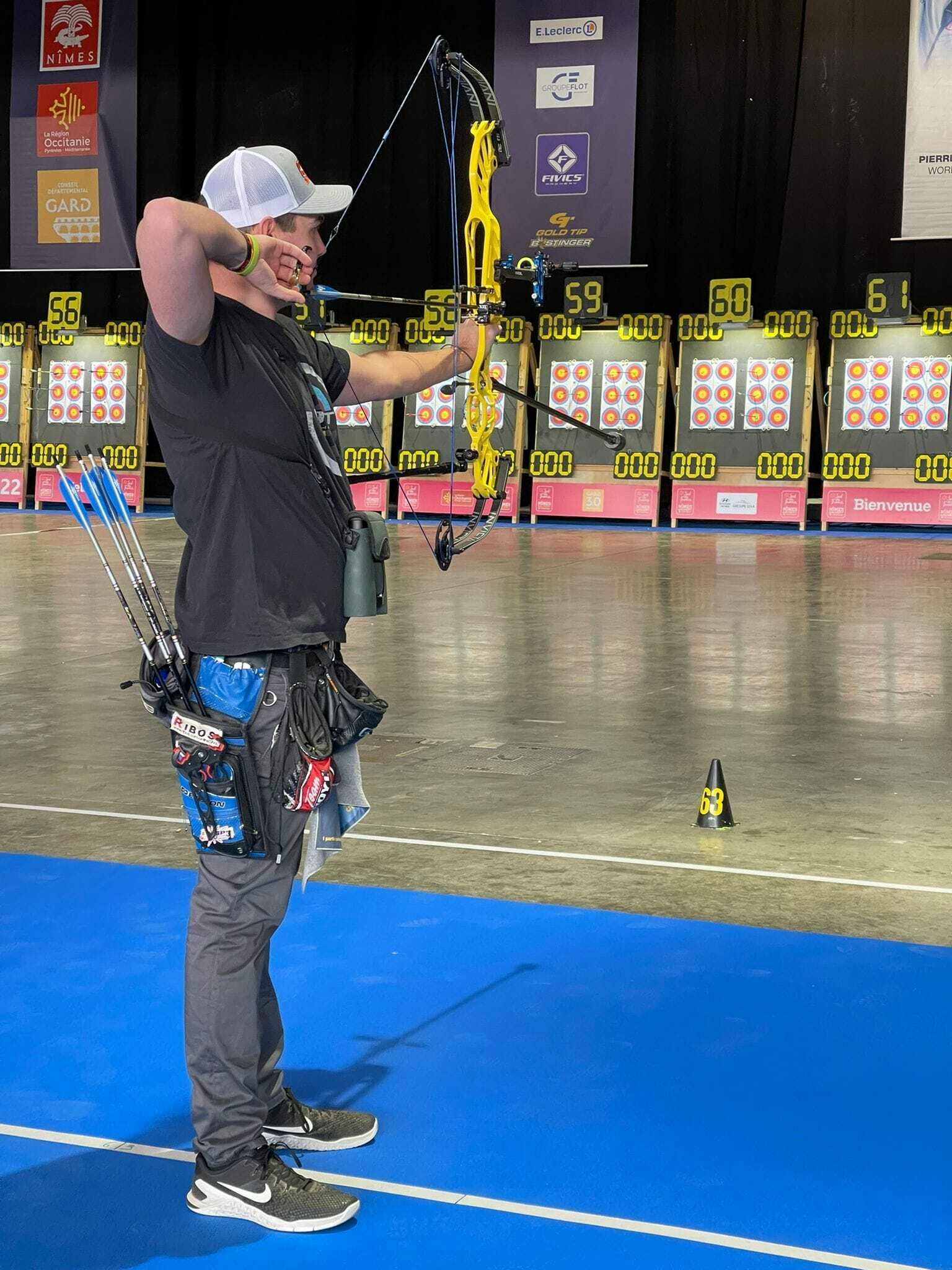 Bogenschießen: Schreibersdorfer Nico Wiener bei Indoor-Weltcup Neunter ...