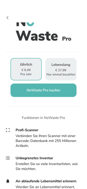 App-Tipp: NoWaste - der Lebensmittelverschwendung den Kampf ansagen - Tirol