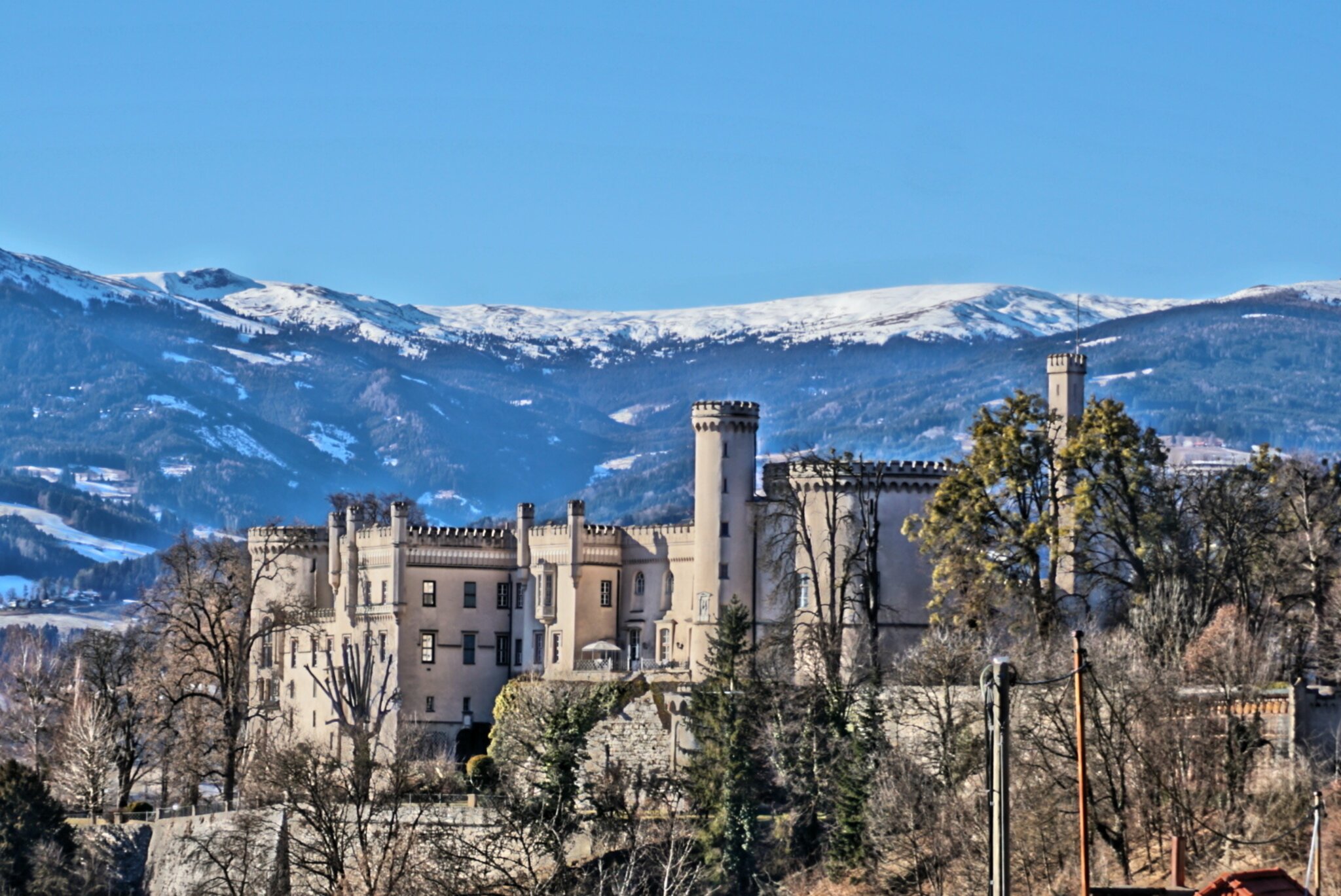 Manuel Gosch: Spaziergang zum Schloss Wolfsberg - Lavanttal