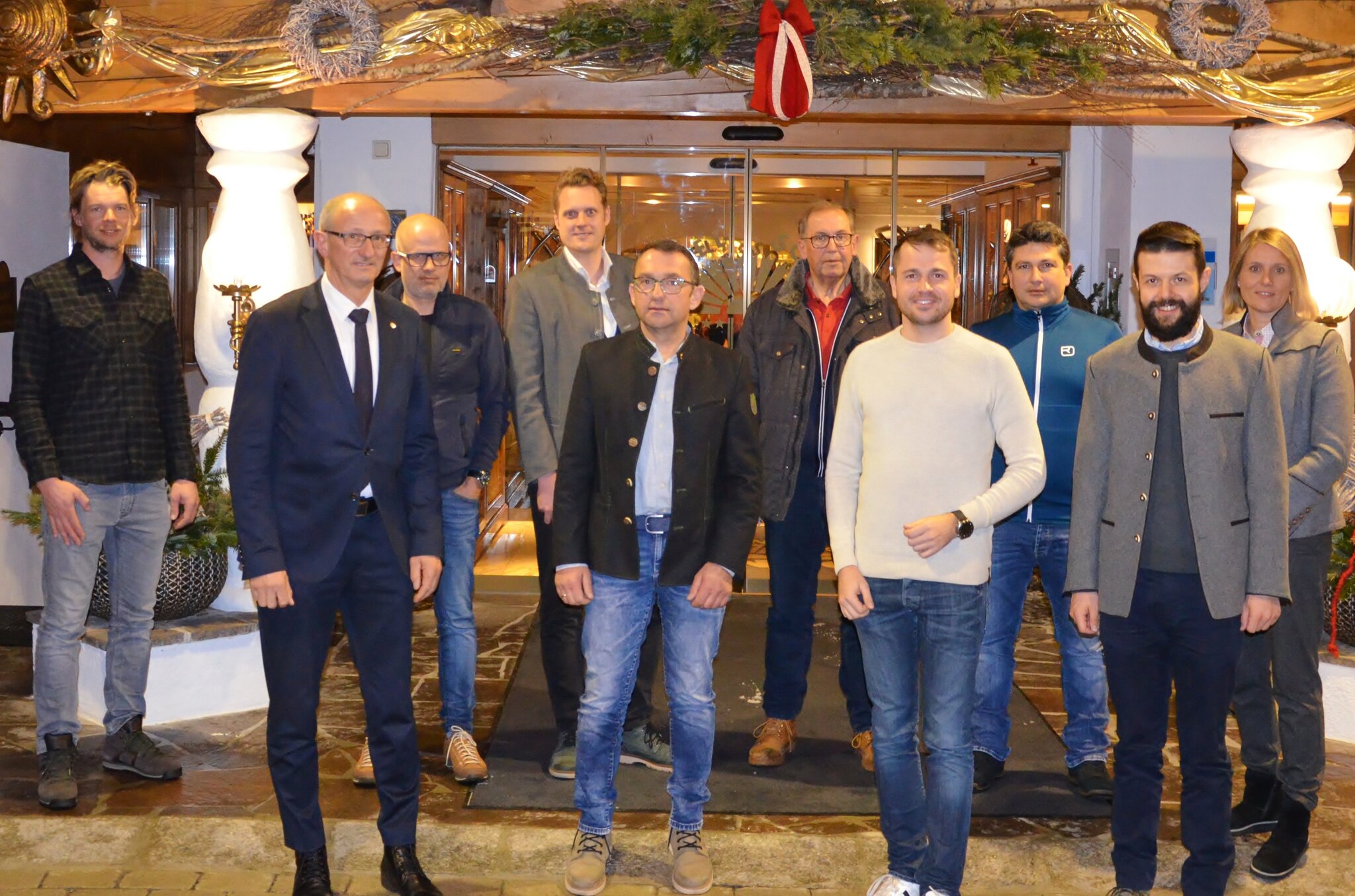 Peter Schweiger empfängt Landesrat: Wirtschaftslandesrat Anton Mattle ...