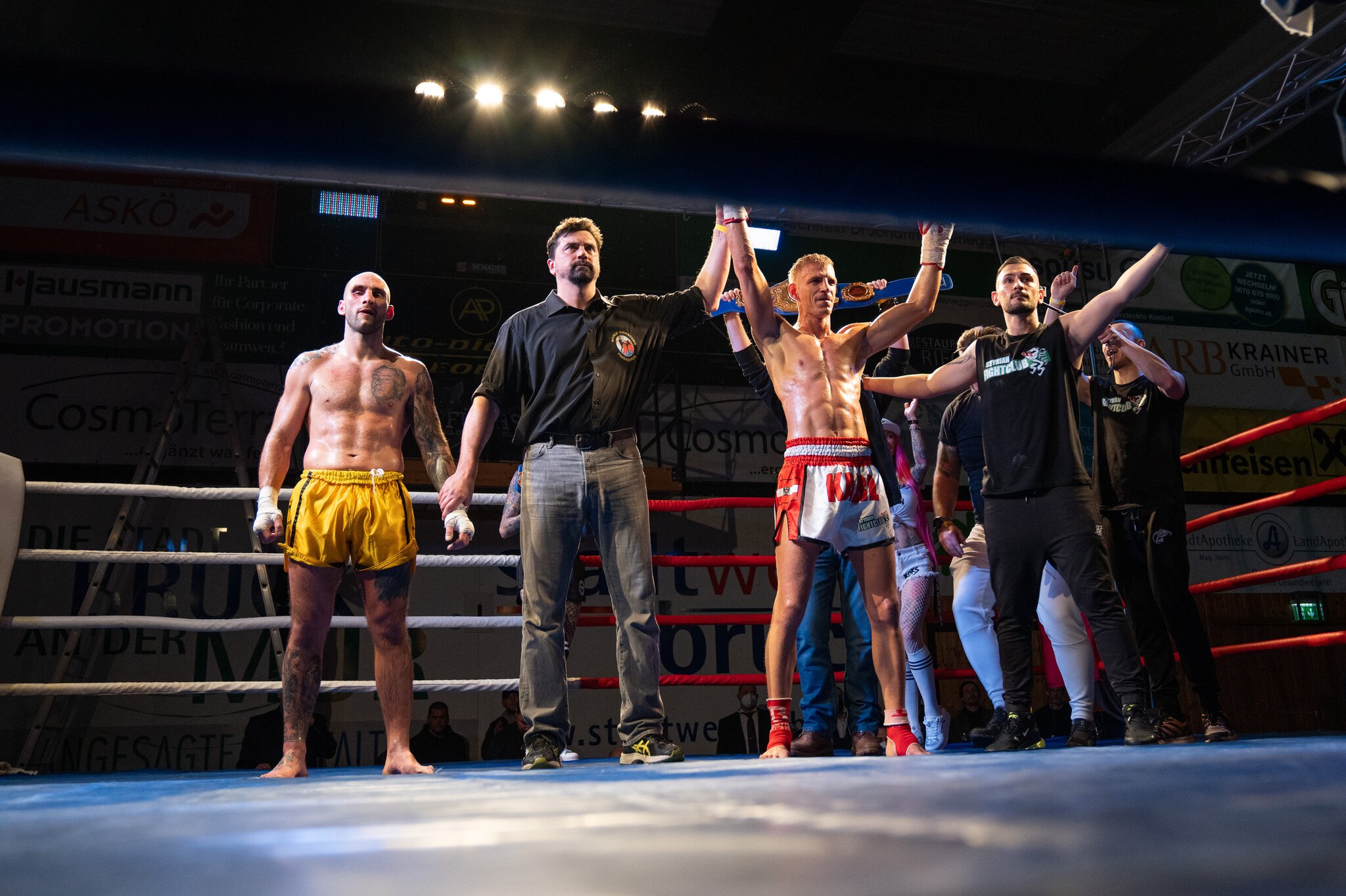 "1. Styrian Fight Night" in der Brucker Sporthalle: Karl Proderutti ist ...