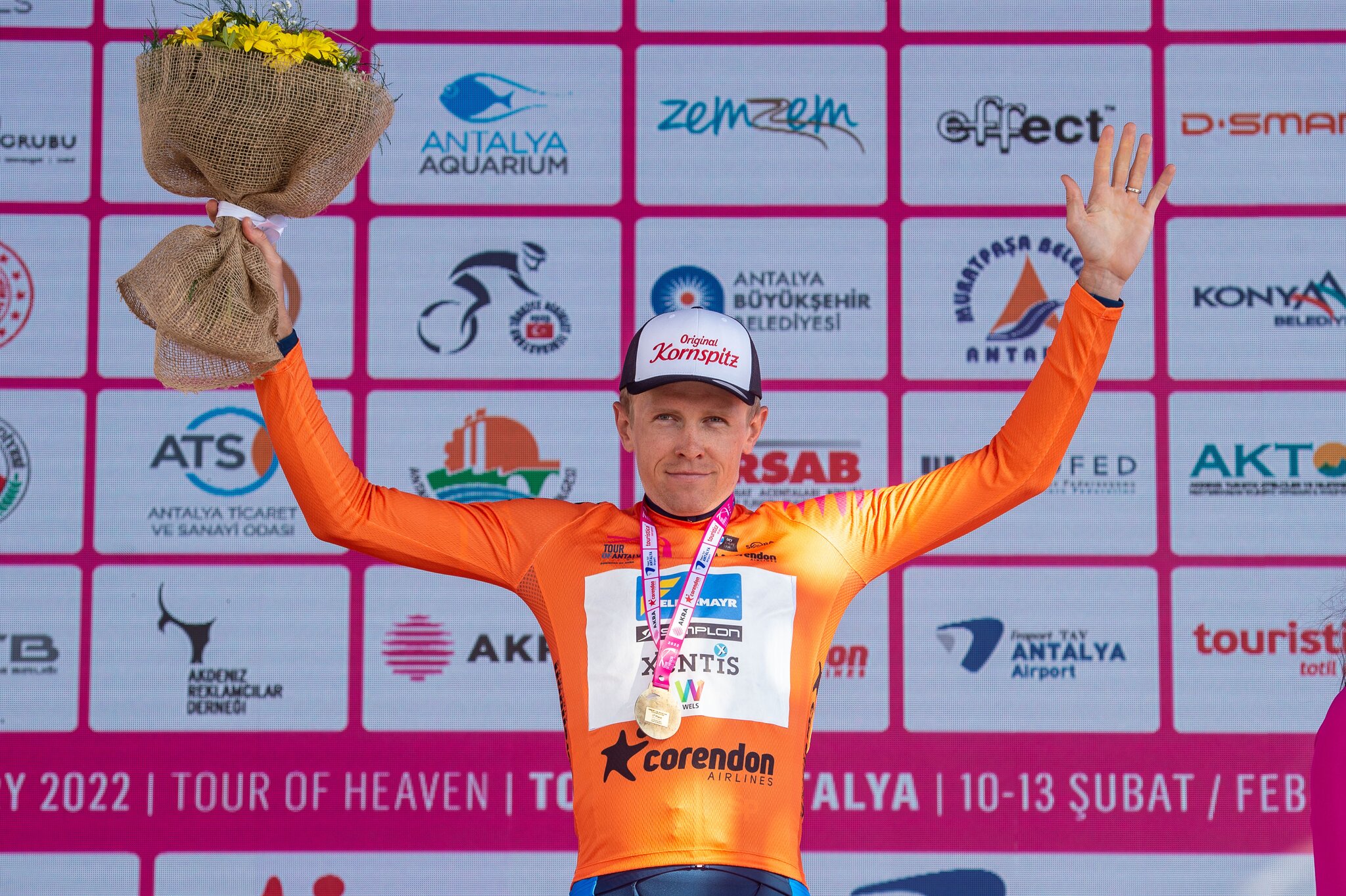 Felbermayr-Radprofi Daniel Turek erobert Bergtrikot bei der Tour of ...