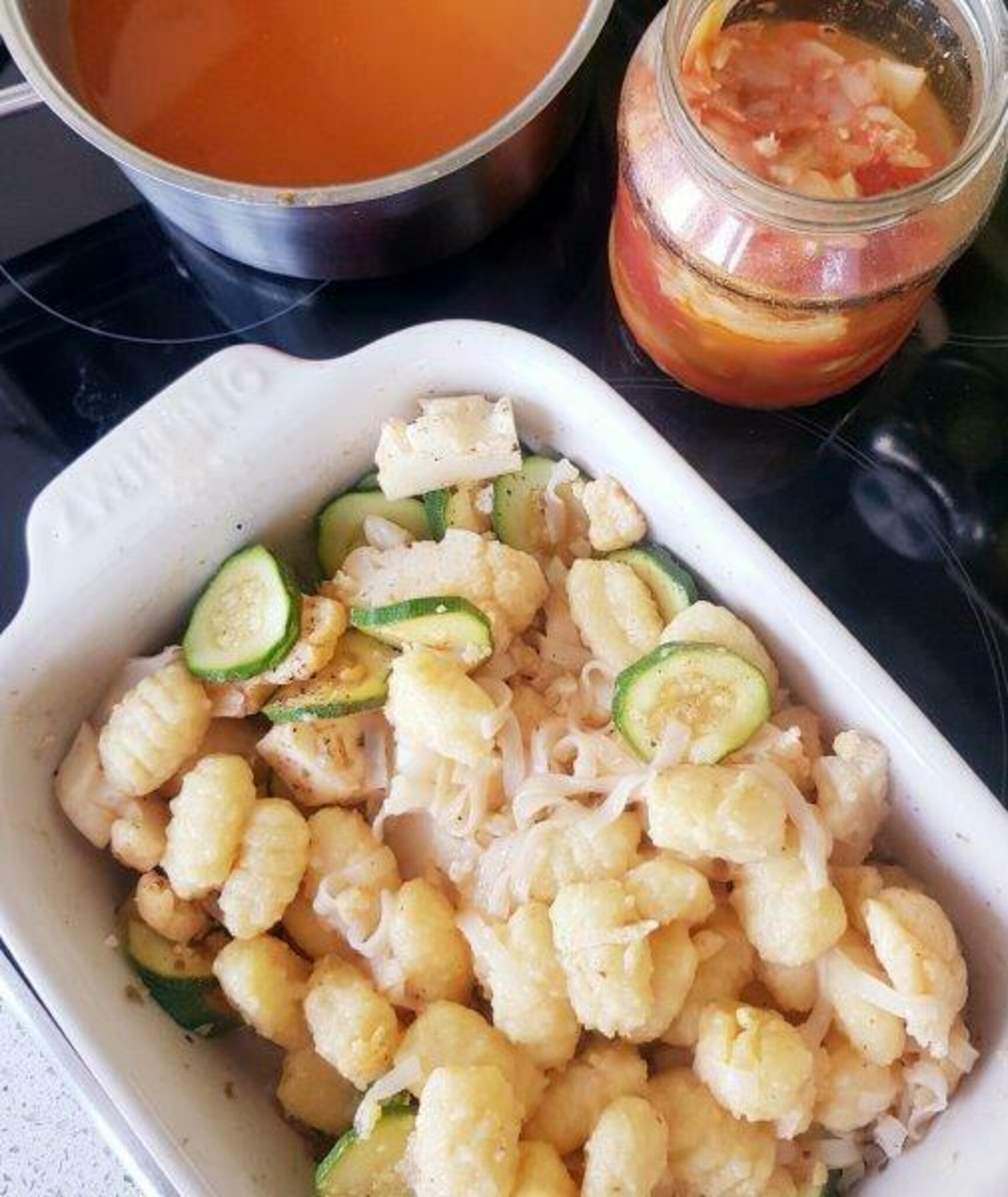 Rezept: Rezept Restl-Ofen-Mischmasch - Favoriten