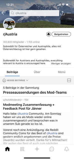 reddit - Thema auf meinbezirk.at