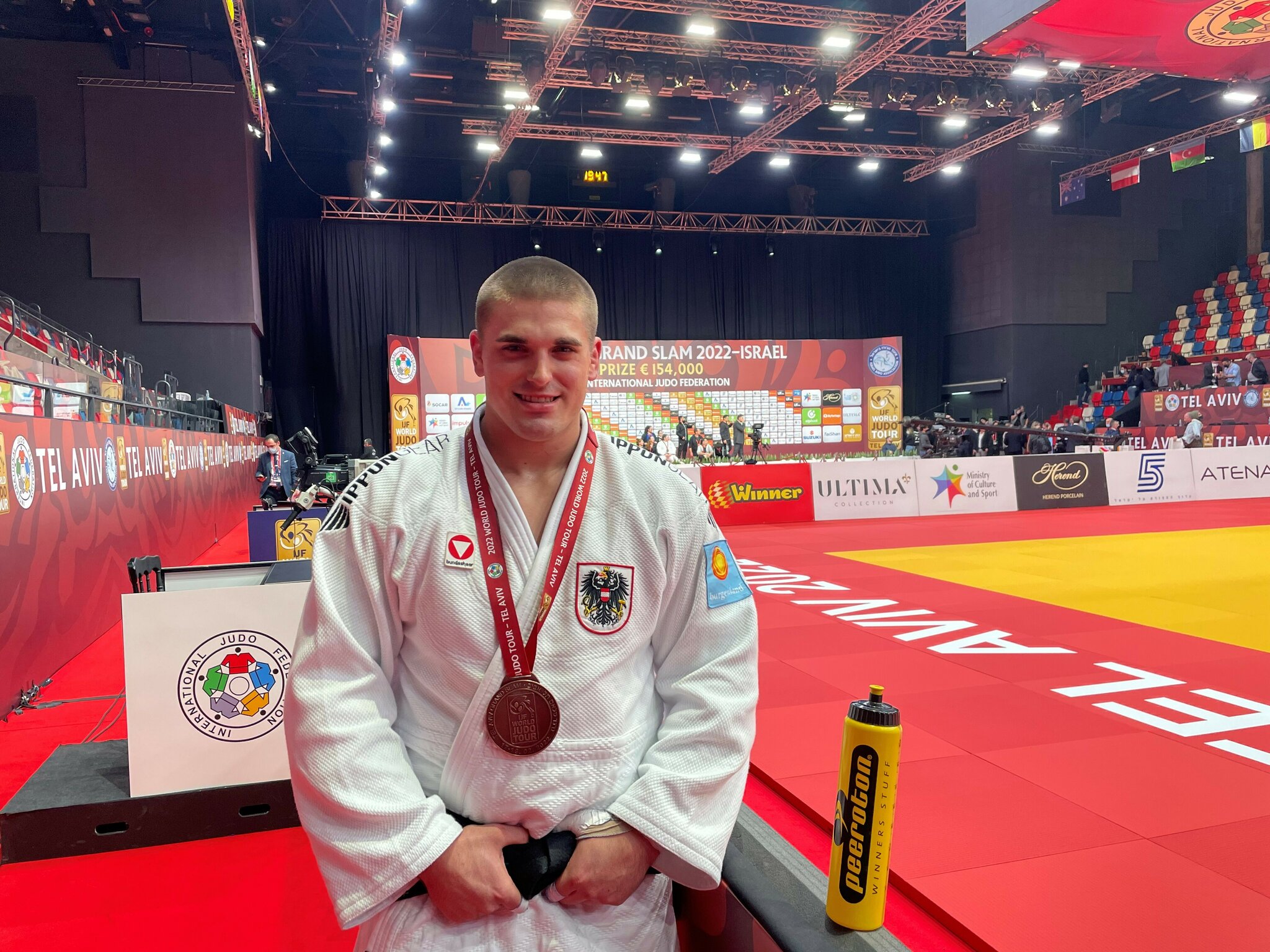 Judo Austria: Judoka Stephan Hegyi erkämpft sich die Bronzemedaille ...