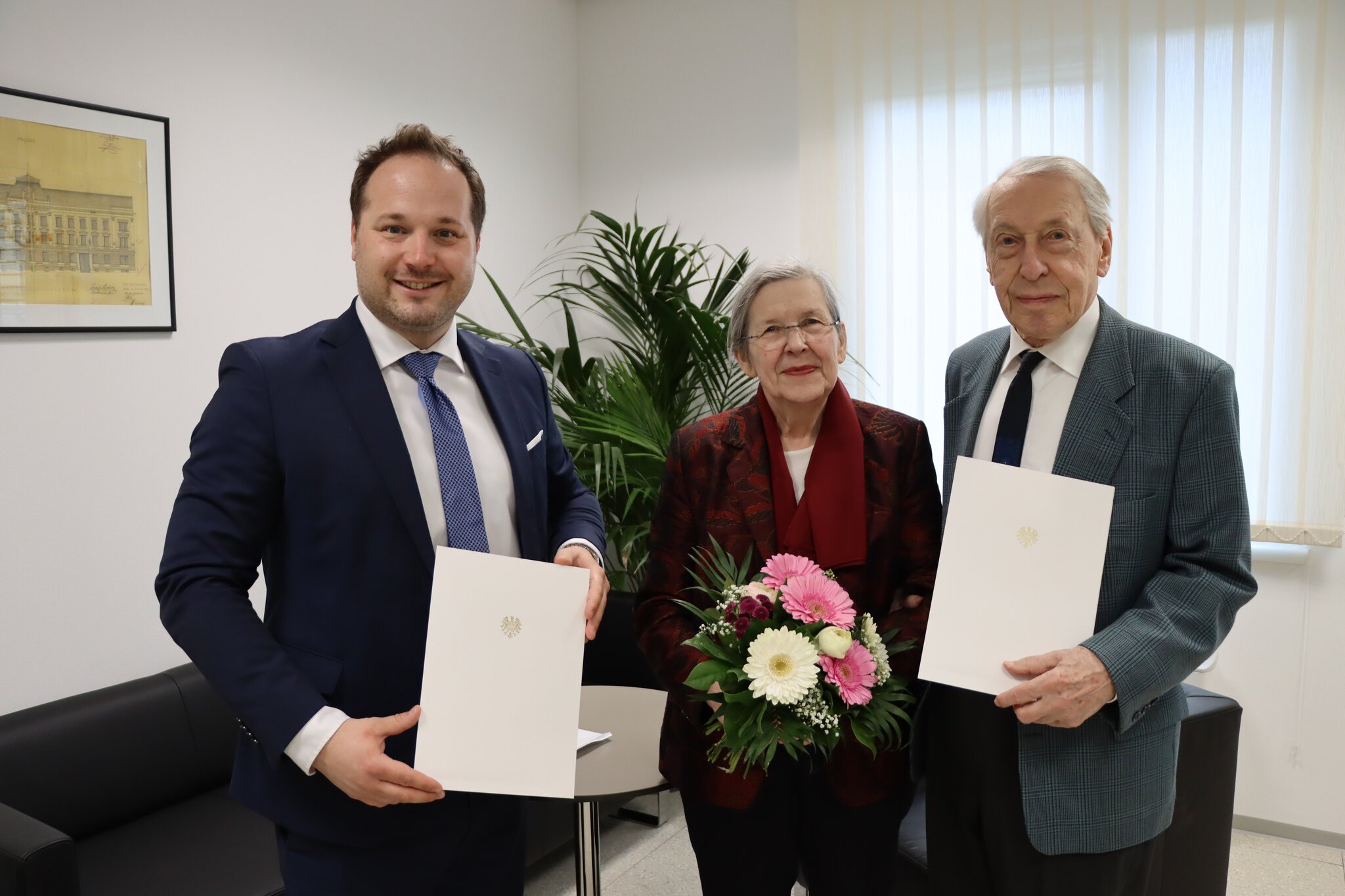 Gerhart Bruckmann: Daniel Resch gratuliert dem "Hochrechner der Nation ...