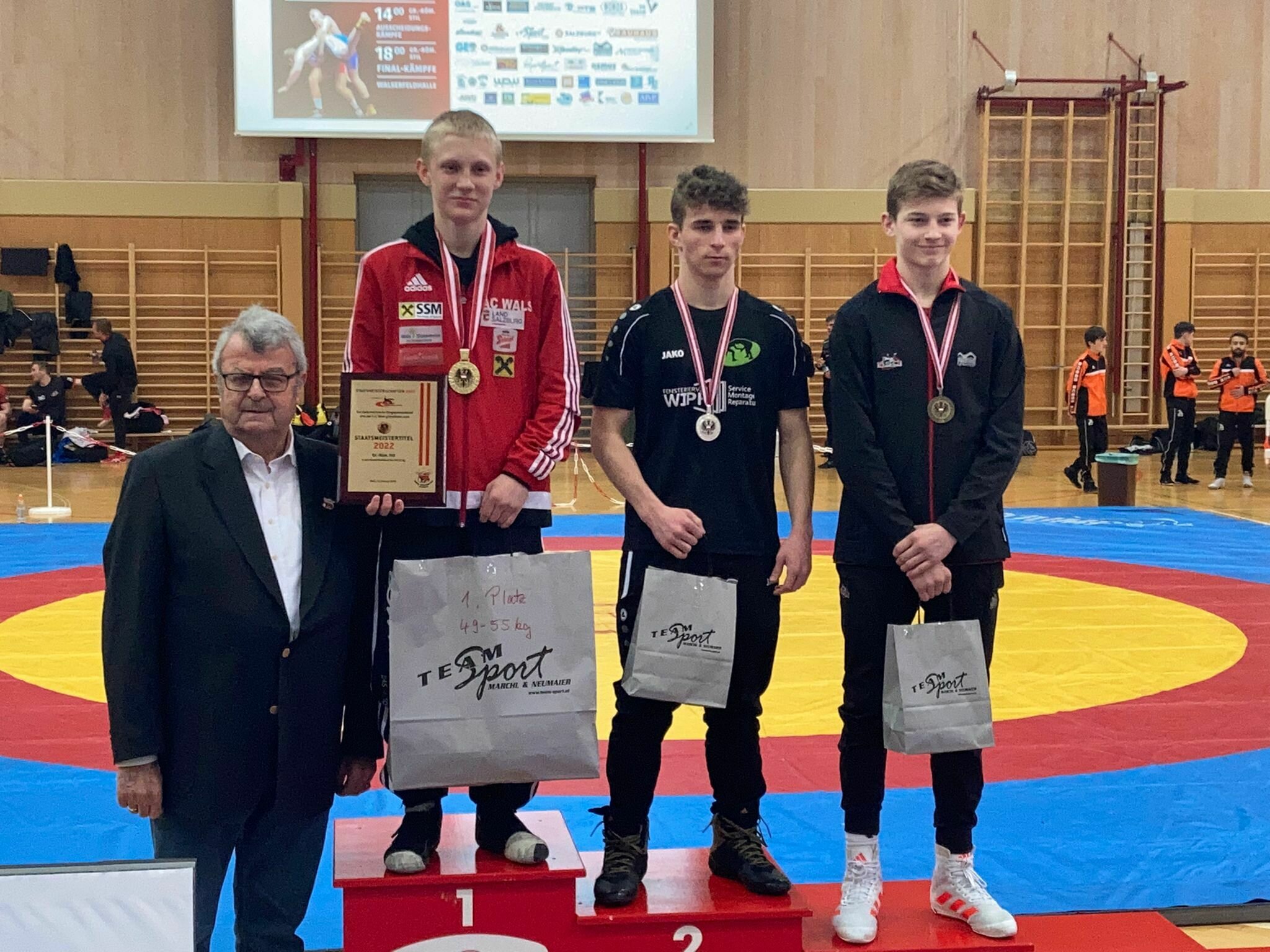 David Kropf von den "Brave Hearts" Söding: Södinger Ringer stellen ...