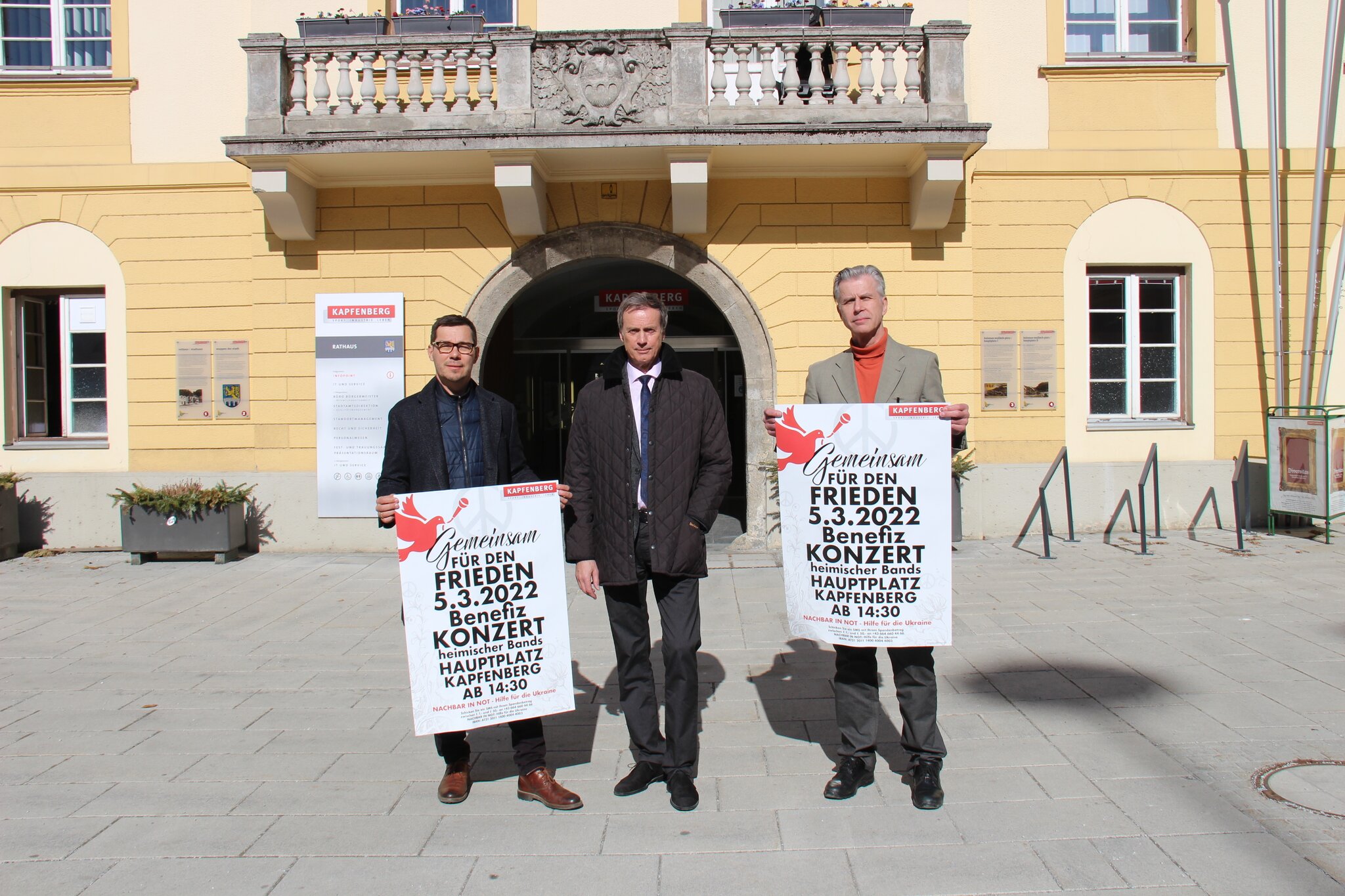 Aktion "Gemeinsam für den Frieden": Kapfenberg hilft den Opfern des ...