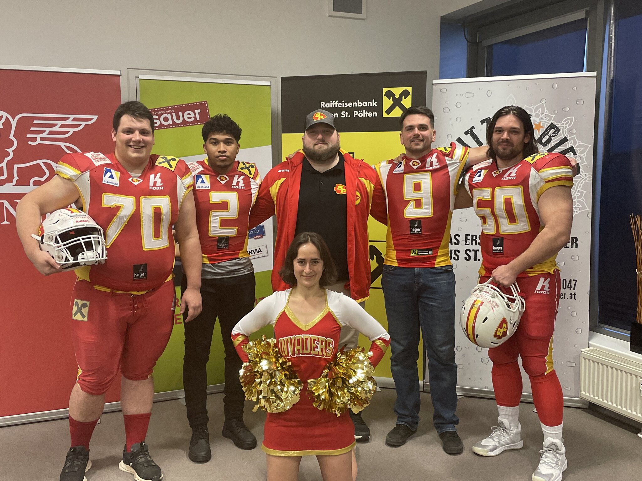 American Football: Die Invaders erwarten aufgeregt den Saisonstart (mit ...