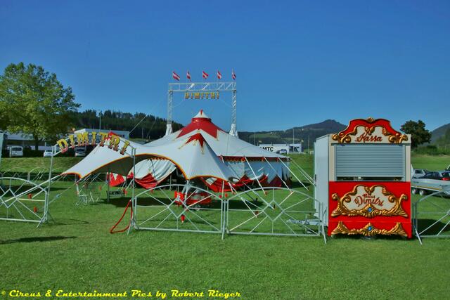 Veranstaltungs Vorschau ...: Saisonstart des Circus Dimitri in VILLACH Wasenboden von 01. bis 18 ...