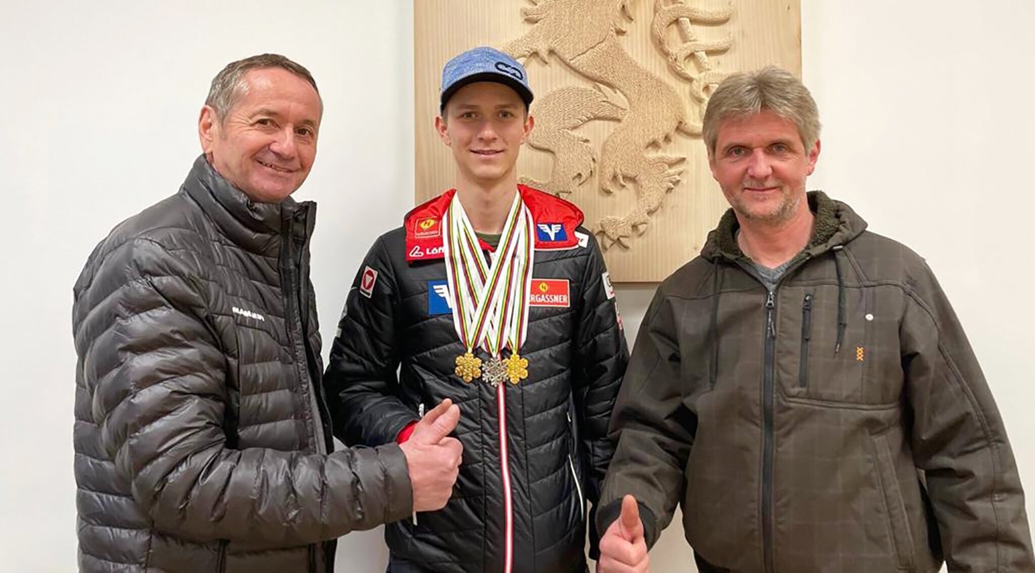 Empfang für David Haagen: Neuberg und sein Weltmeister - Mürztal