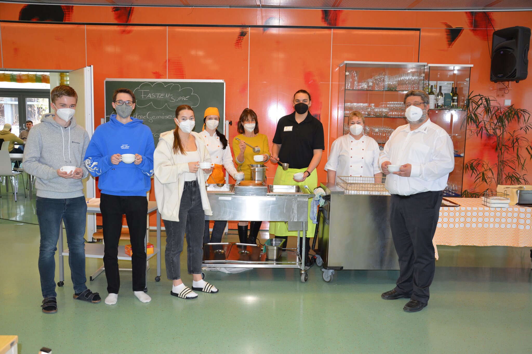 Traditionelles Fastensuppenessen im BBSZ Horn - Horn