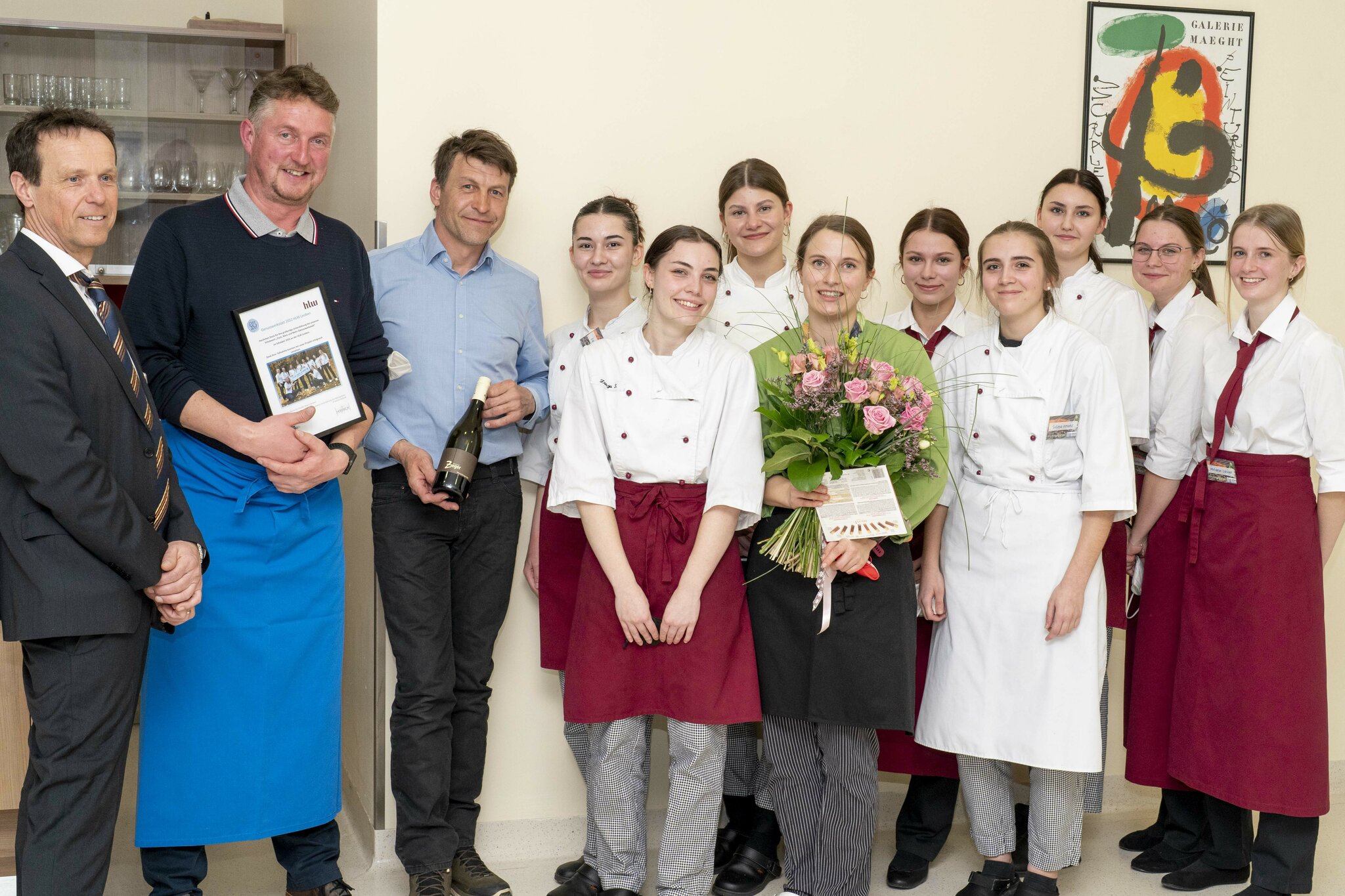 HLW Leoben: Koch- und Degustationsabend: "Wir verleihen euch zwei ...