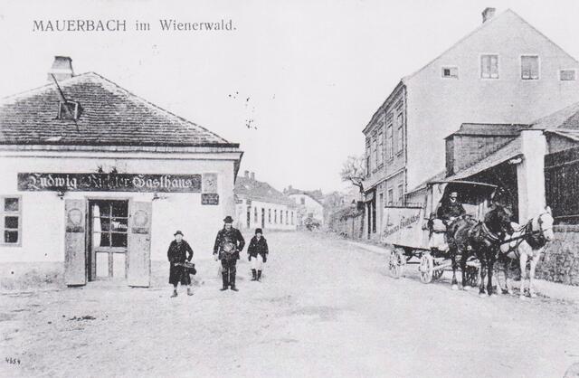 Damals & Heute: Hauptstraße Mauerbach - Purkersdorf