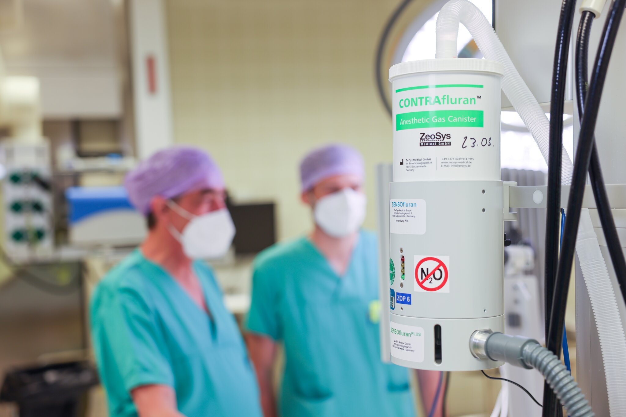 Starkes Zeichen für den Umweltschutz: LKH Villach recycelt Narkosegase ...