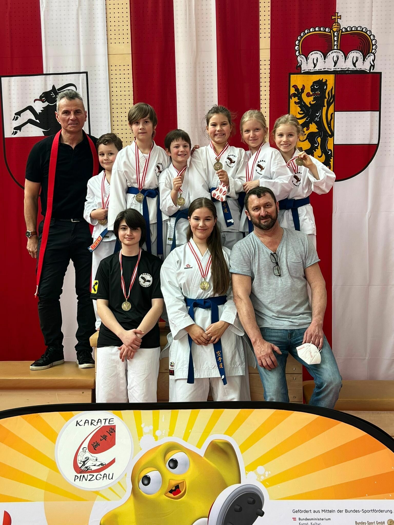 Karate Union Shotokan Tirol: Drei Mal Bronze für St. Johanner Karatekämpfer - Kitzbühel