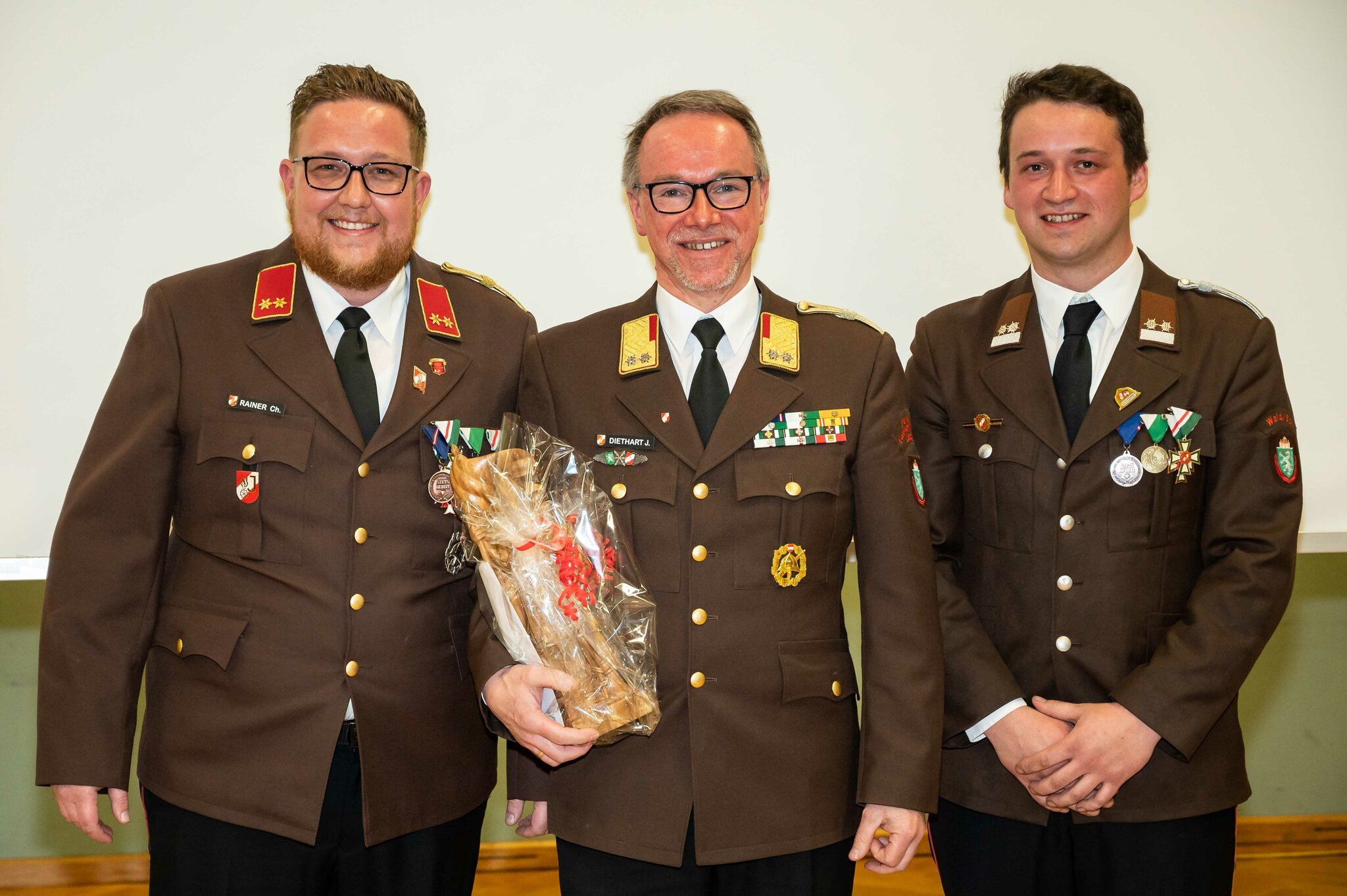 120. Wehrversammlung: Christopher Rainer neuer Kommandant der FF Wald ...