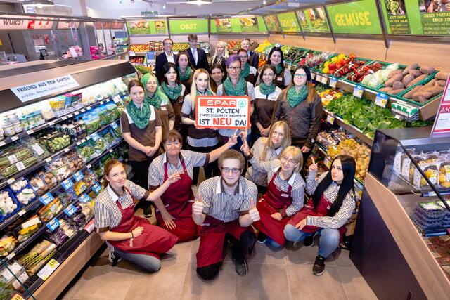 Nahversorgung & Arbeitsplätze: SPAR ist neu in St. Pölten-Stattersdorf ...