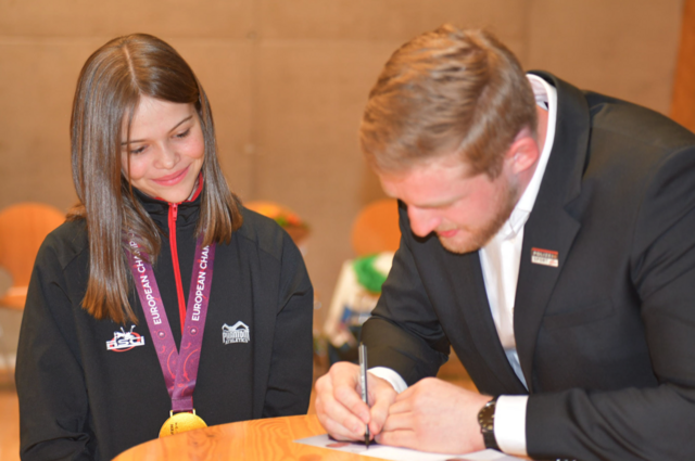 Ringer wurde geehrt: EM-Dritter Daniel Gastl wurde in Inzing empfangen ...