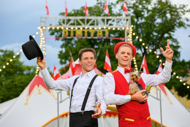 Zirkus: Circus Dimitri - Die Zauberwelt im Zirkuszelt - Feldkirchen