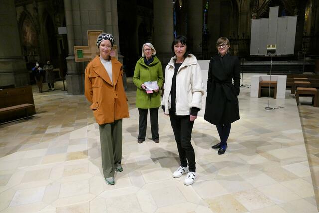 "Frauen* im Mariendom": Kunstprojekt im Mariendom geht auch 2022 weiter ...