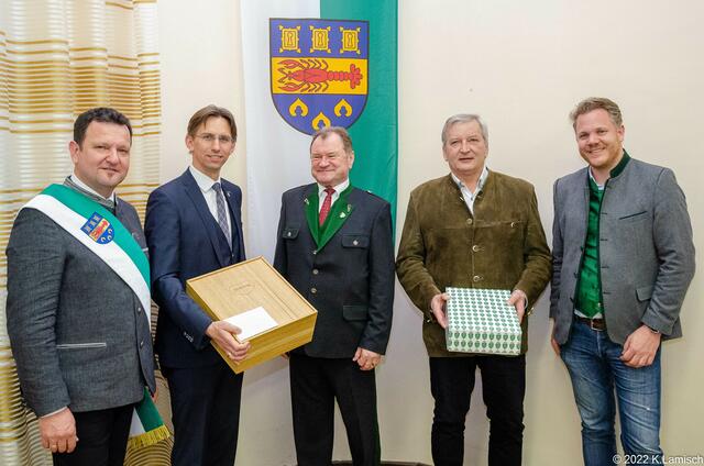 Bürgermeisterwechsel in Ragnitz: Ehrenbürgerschaft für Rudolf Rauch ...