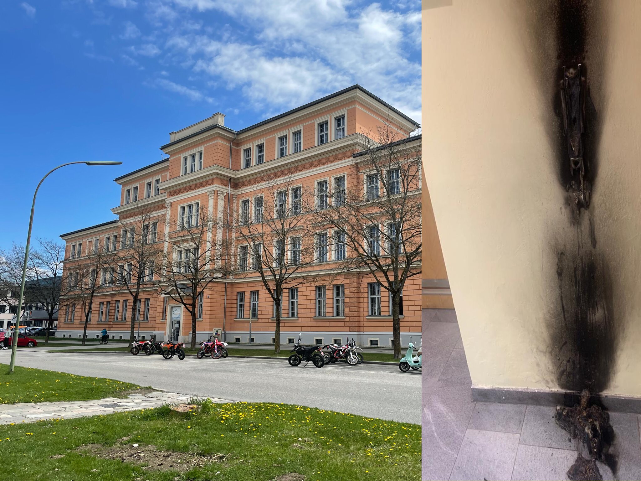 Feuerwehr im Einsatz: Brand in der HTL Lastenstraße in Klagenfurt ...