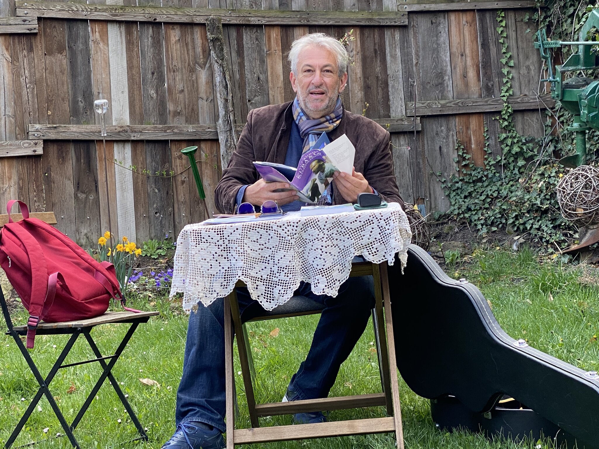 Ein "Grenadier-Marsch" durch Kroatisch Minihof: Bewegte Lesung mit ...