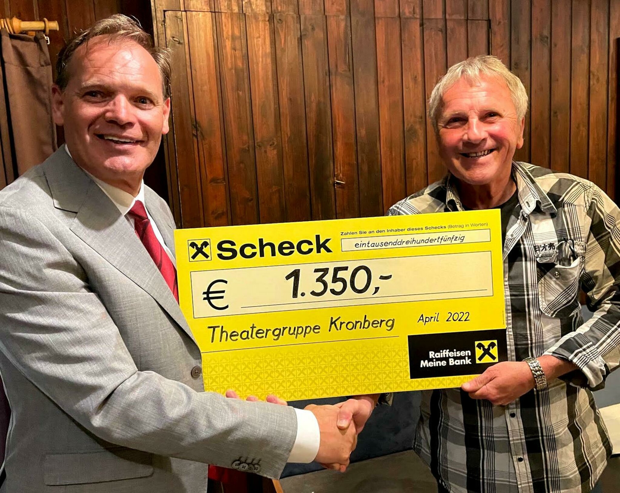 Lions Club Weinviertel Nord: 1.350 Euro Spende für Ukraine - Mistelbach