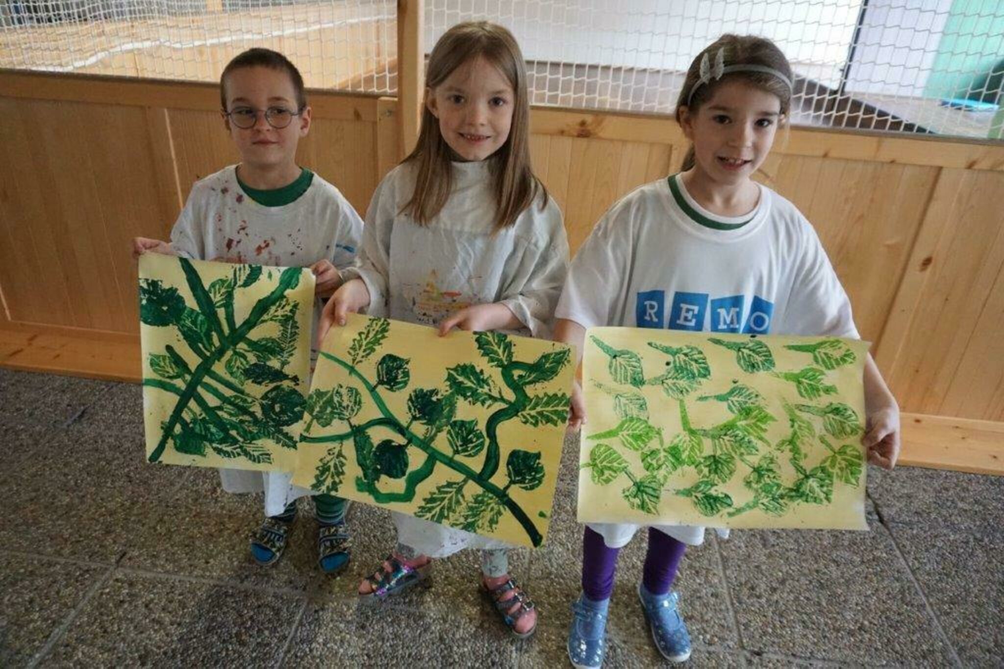 Silvia Edinger: Es grünt so grün: Pansilva malt mit Kindern - Horn