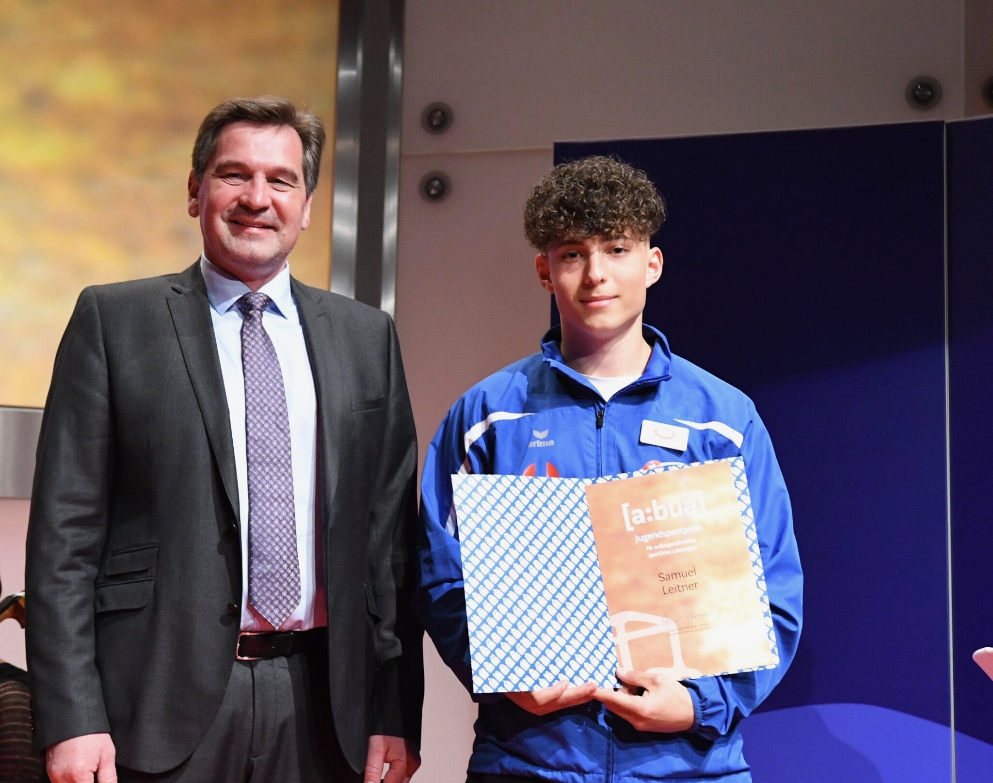 Jugendsportpreis: Auszeichnung für Greiner Lauf-Talent Samuel Leitner ...