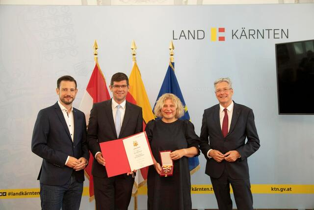 Auszeichnungen des Landes Kärnten verliehen: Ehrung und Auszeichnung ...