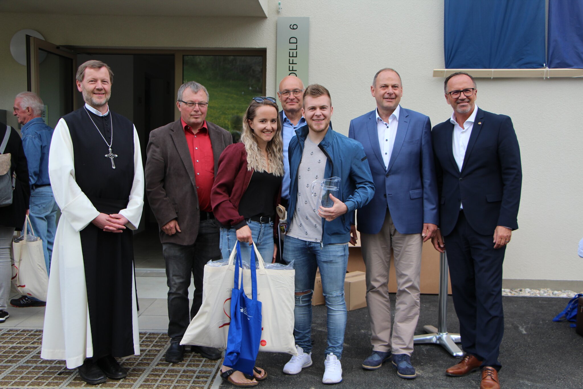 Schlüsselübergabe: Neuer Wohnkomplex bereichert die Gemeinde Eidenberg ...