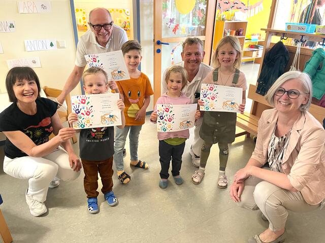 Betriebskindergarten UK Tulln: Internationaler Tag der Händehygiene - Tulln