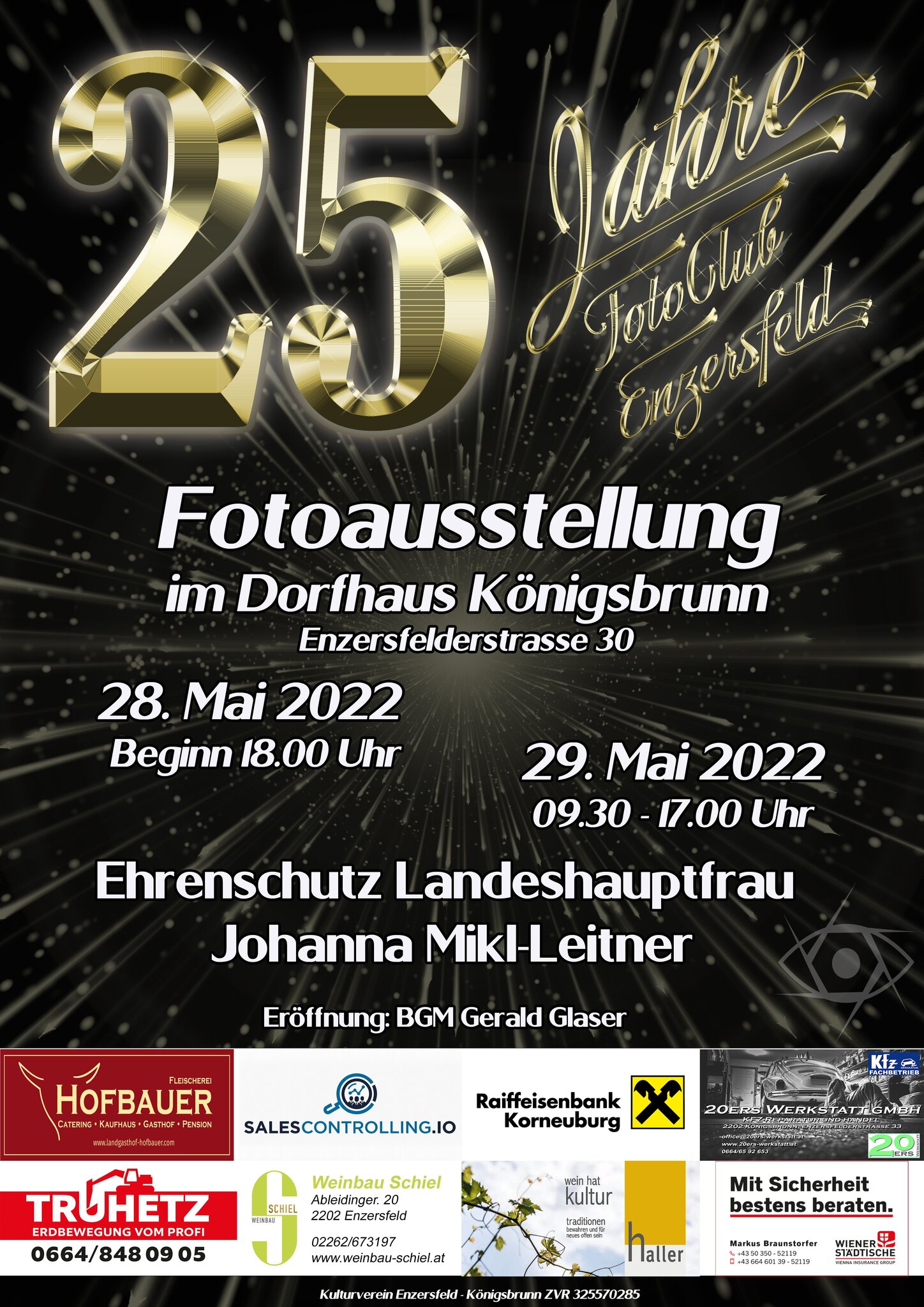 Fotoclub: 25 Jahre Fotoclub Enzersfeld - Korneuburg