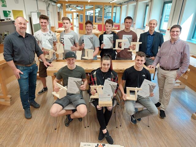Bezirks-Lehrlingswettbewerb: Osttiroler Tischlerlehrlinge zeigten ihr ...