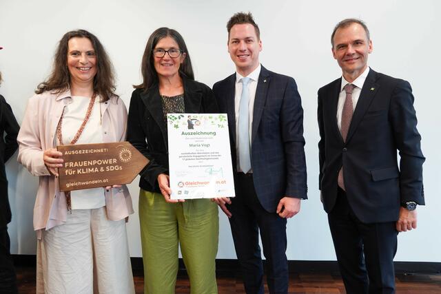 Maria Vogt: Biobäuerin aus Wolkersdorf vom Land NÖ ausgezeichnet ...