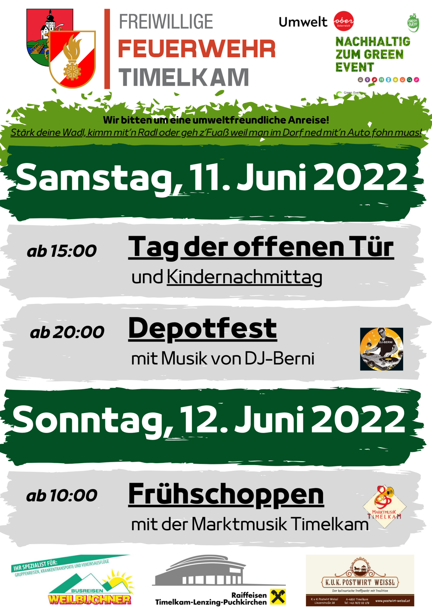 Timelkam: Festl feiern – aber so grün wie möglich - Vöcklabruck