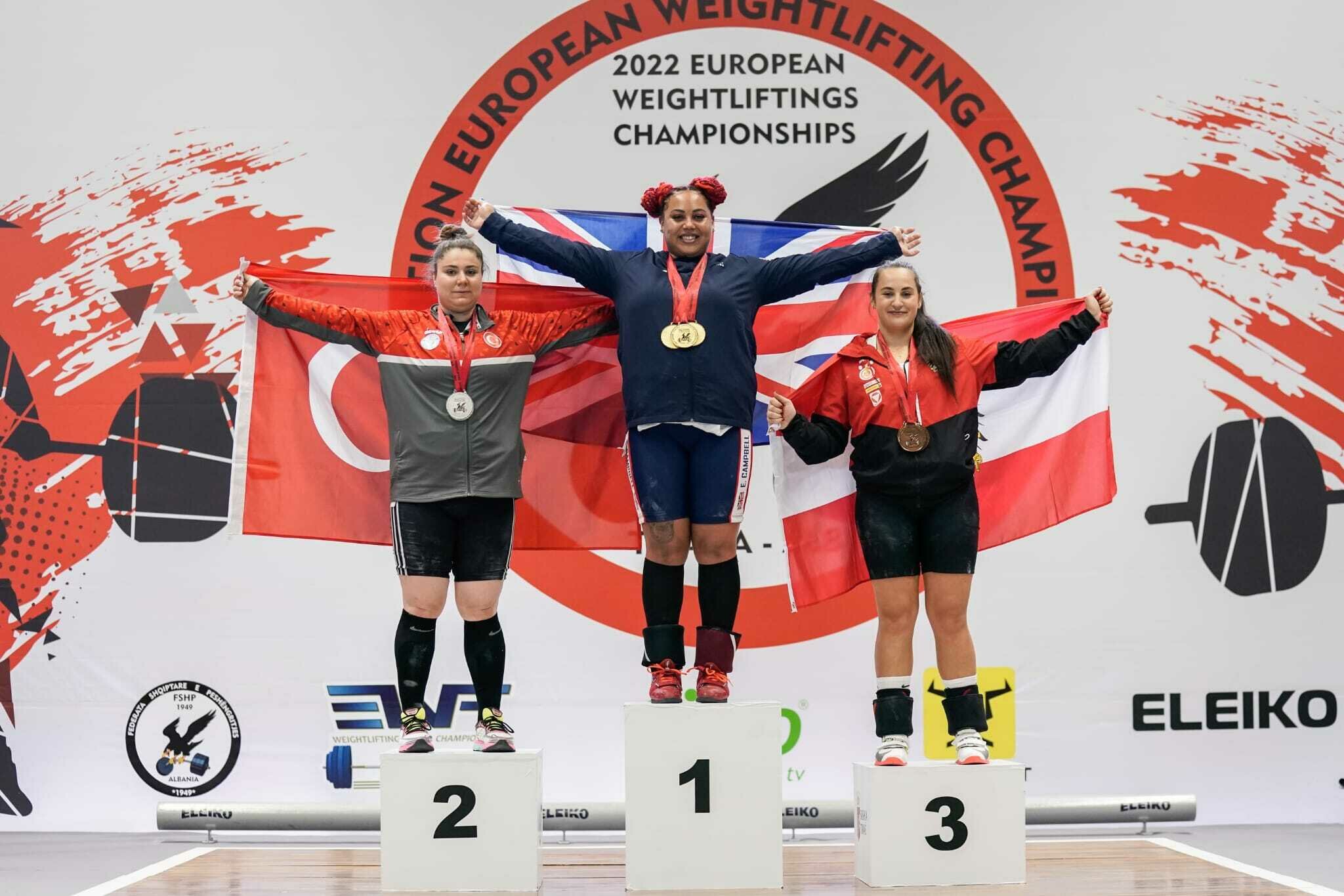 Gewichtheben: Sarah Fischer mit 3 x EM Bronze, Juliane Maderegger mit ...