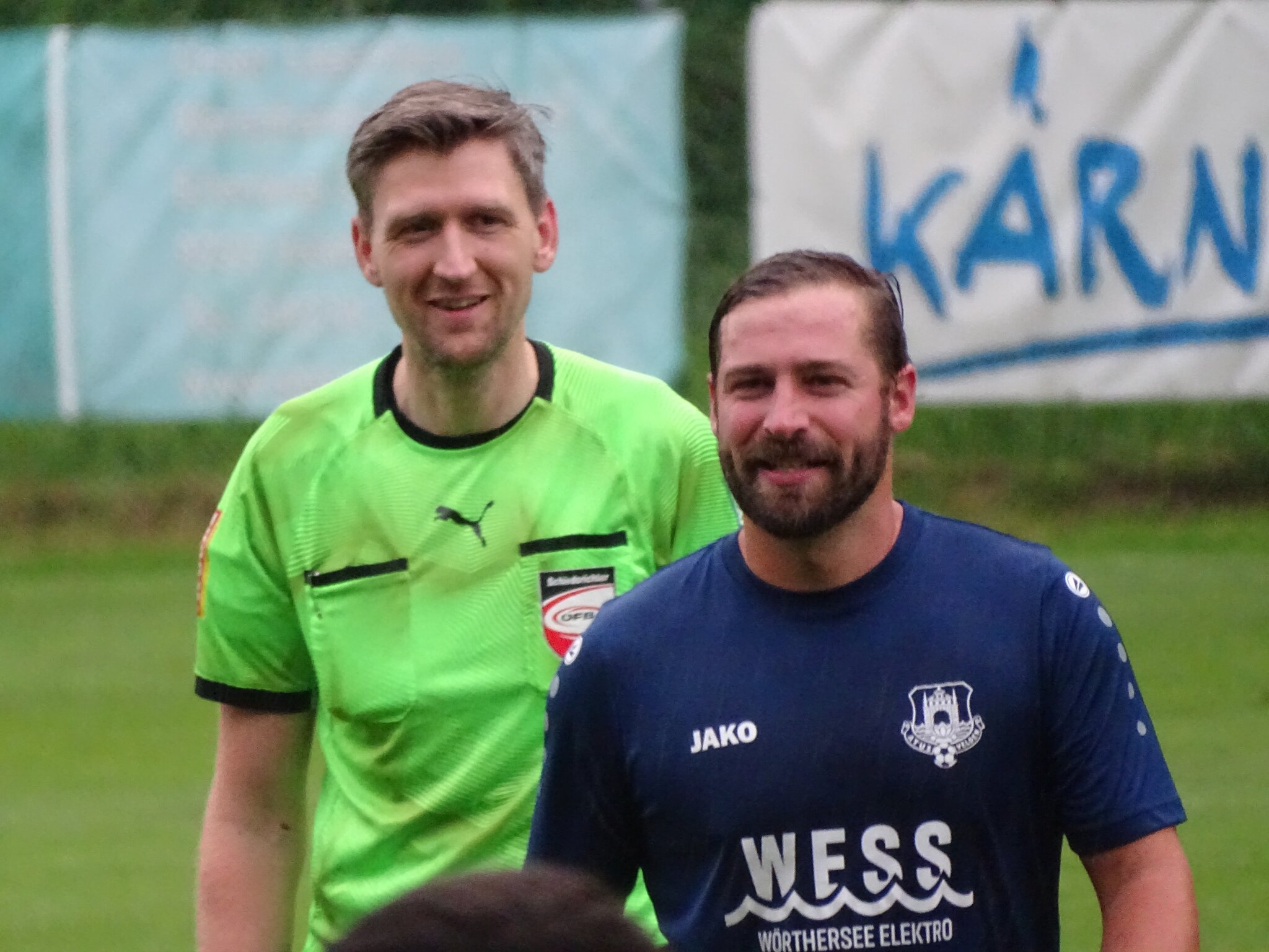 Meisterfeier ATUS Velden und Abschied von Fußballlegende Marc Sand ...