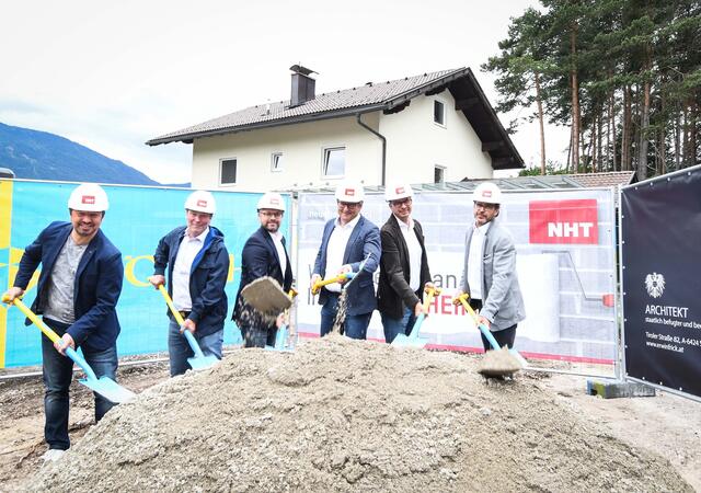 Spatenstich für leistbares Wohnen in Mieming - Imst
