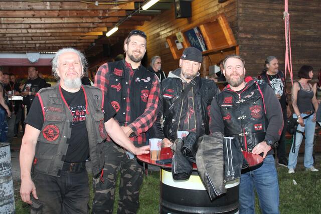 Motorradtreffen MC Crusader Austria: "Eiserne Tage" am Clubgelände Bad Fischau - Wiener Neustadt