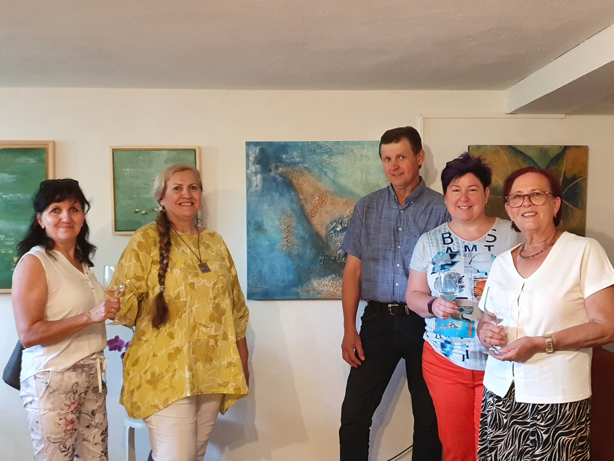 Oberpullendorf: Künstlerin Anna Gruber öffnete ihre Ateliertüren ...